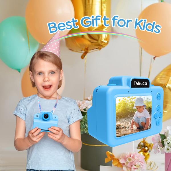 Quality kc6 kids camera blue for sale