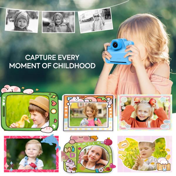 Quality kc6 kids camera blue for sale