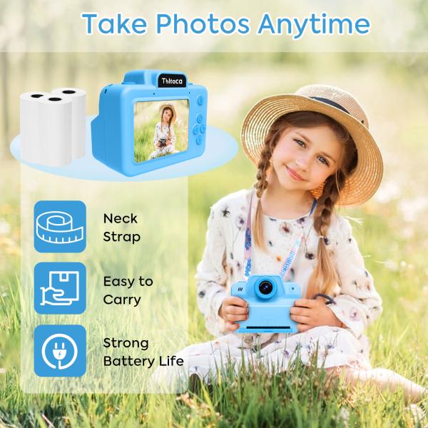 Quality kc6 kids camera blue for sale
