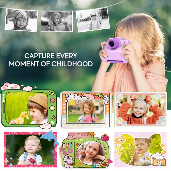 Quality kc6 kids camera purple for sale