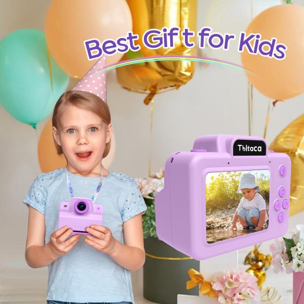 Quality kc6 kids camera purple for sale