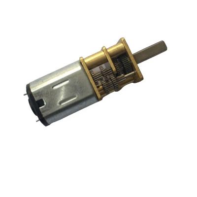 China Current Stall Up To 1.6A 12V DC Gear Motor Versatile Robotics Motor Suitable Multiple Applications for sale
