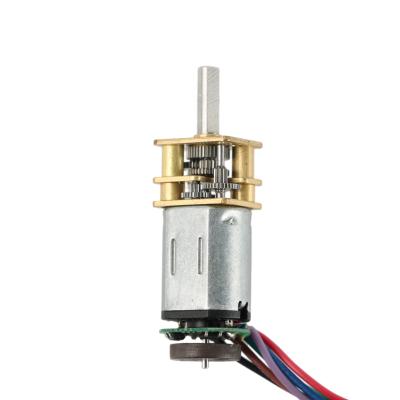 China Compact 12mm N20 Gear Motor Micro Brushed Dc 6v Motor Designed For Robotics Automation And Miniature Control Applications With Encoder for sale