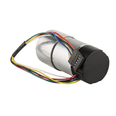 China 12V 37D 37mm metal geared motor with 64CPR Encoder for 3D printer high torque long time time for sale