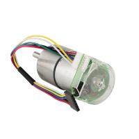 China 12V 37D 37mm metal geared motor with 64CPR Encoder for 3D printer high torque long time time for sale