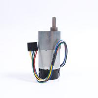 China 12V 37D 37mm metal geared motor with 64CPR Encoder for 3D printer high torque long time time for sale