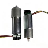 China 12V 20mm Micro Gear Motor with Encoder for Precision Automation and Robotics for sale