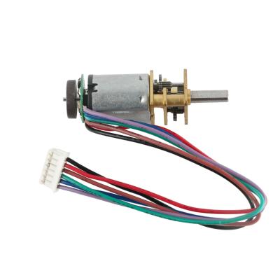 China 12mm Encoder Motor N20 6V/12V High Torque 12-3000RPM DC Gear Motor For Small Automated Devices for sale