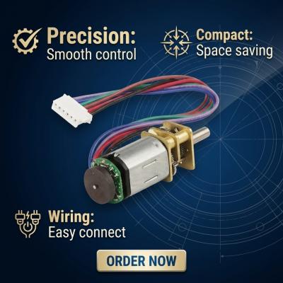 China 100 To 300 RPM No Load Speed Brush DC Gear Motor Offering 100 1 Gear Ratio Designed for Conveyor and Packaging Equipment for sale