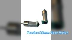 16mm Encoder Gear Motor 12V 5kg.Cm Torque