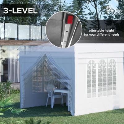 China AJUNION Customized Size Outdoor Party Tent Pop Up Gazebo Tent with High Density Fabric for sale