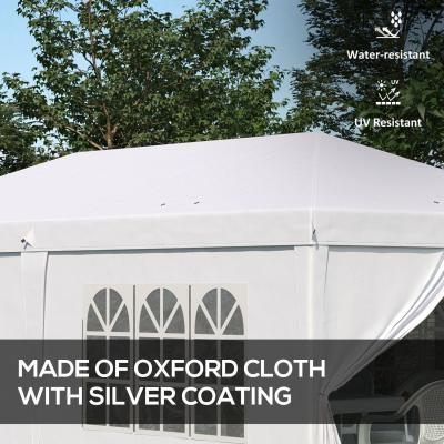 China AJUNION Customized Size Outdoor Party Tent Pop Up Gazebo Tent with High Density Fabric for sale