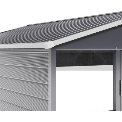 China 43kg AJUNION Metal Garden House Storage Building Shed Waterproof and Durable Solution for sale