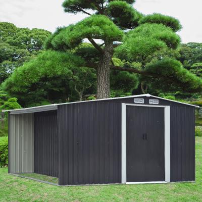 Cina A prova di roditori AJUNION Casa giardino all'aperto con deposito di legna da ardere W329xD313xH178cm in vendita