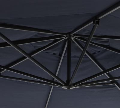 中国 防水屋外傘 AJUNION 大型 アルミニウム ベース付き 吊り上げ傘 販売のため