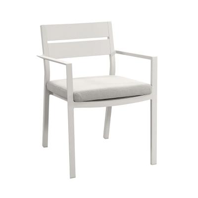 China Outdoor restaurant eetkamer set metalen tafel en stoelen voor ontspanning faciliteiten tuin set Te koop