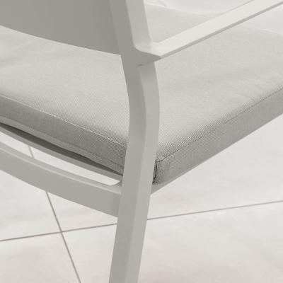 China Outdoor restaurant eetkamer set metalen tafel en stoelen voor ontspanning faciliteiten tuin set Te koop