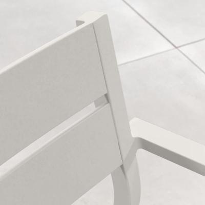 China Outdoor restaurant eetkamer set metalen tafel en stoelen voor ontspanning faciliteiten tuin set Te koop