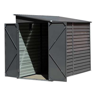 Cina Garden Bike Shed AJUNION 9ft robusto scrigno in acciaio per motociclette con serratura in vendita