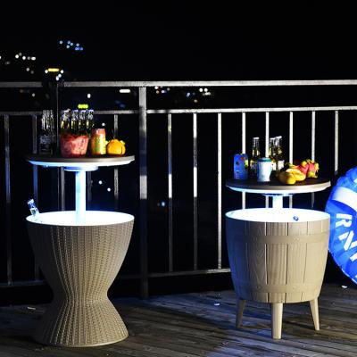 China Veelzijdige ijskoeler Lift Top Tafel voor buiten camping picknick strand café Bistro tuin Te koop