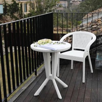 China Tuin set Outdoor synthetische rotan meubels voor patio Balkon Cafe feest bruiloft Te koop