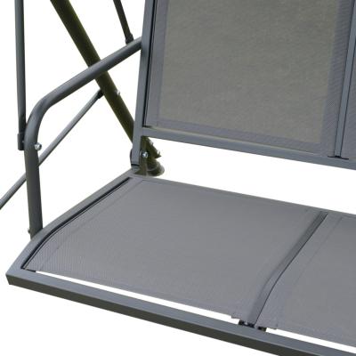 Cina AJUNION 3 posti a sedere Amaca Swing Chair con baldacchino Trasforma il tuo portico e spazio del patio in vendita
