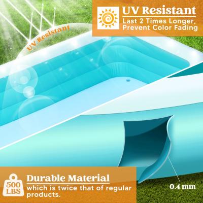 China Thickened Above Ground Inflatable Swimming Pool for All Applicable People and Family for sale