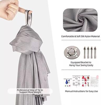 Cina Imballaggio per la posta Bambini Bambini Doppia terapia Sensoriale Aerea Yoga Amaca Swing Logo personalizzato in vendita