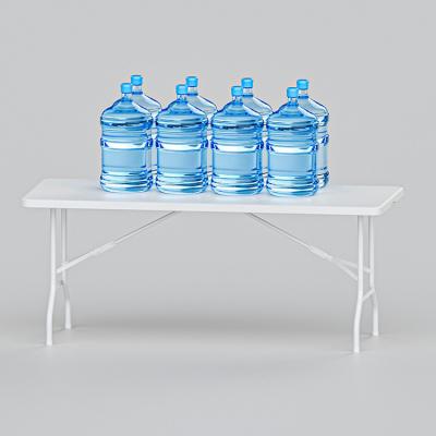 Cina Moderno Disegno Tavolo di banchetto pieghevole portatile in plastica bianca per il picnic in vendita