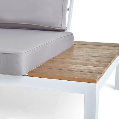 中国 120.16lb. 総製品重量 AJUNION 庭のラウンジのための屋外セクションソファセット 販売のため