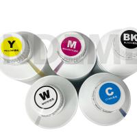 China DTF Ink 1000ml Water Based for Epson XP600 I3200 L1800 4720 Printer CMYKW for sale