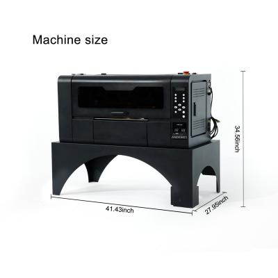 China Máquina de impressão DTF de camisetas A2 de alta velocidade com sistema de circulação de pó e placa-mãe Hoson à venda