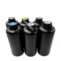 China 1000ml UV DTF Ink CMYKW+V for Auto Machine Printing - Compatible with Sticker and Flatbed Printers for sale