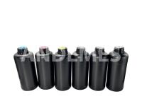 China 1000ml UV DTF Ink CMYKW+V for Auto Machine Printing - Compatible with Sticker and Flatbed Printers for sale