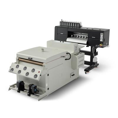 China 2400dpi 4 Head I3200 Digital DTF Printer with Conveyer Belt Shaker and Hoson Motherboard for sale