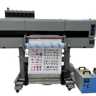 China Sistema de curado de refrigeración por agua con LED UV Impresora DTF de rollo UV de 60 cm de ancho para impresión de pegatinas en venta