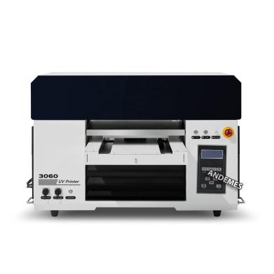 Cina Flatbed Digital Printing Machine Dual XP600 Head Ink Roll Sticker con Flatbed Tumbler in vendita
