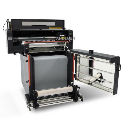 China CMYKW Ink Color 220V/110V Web Application 24 Inch All in One Inkjet Printer for DTF for sale