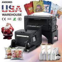 Quality 42cm Printing Size Multicolor High Speed All in One Roll Mini DTF Printer with 2 for sale