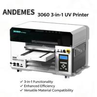 China 3060 UV 3 in 1 Printer Dual Epson Print Heads 600x1200 DPI for Multi Material Applications for sale