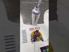 DTF ferramenta de remoção de adesivos especializada para remover manchas residuais de adesivos da impressão de transferência para roupas / chapéus / bolsas