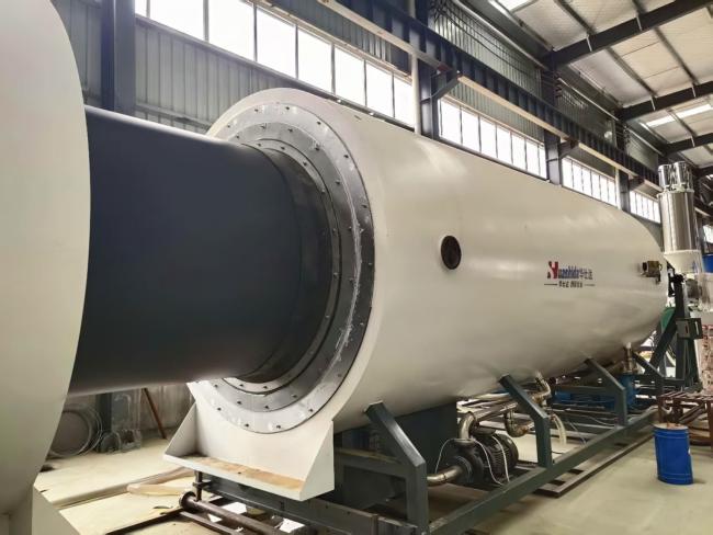 HDPE Plastic Jacket Pipe Pre-Insulated Pipe Casing Extrusion Line