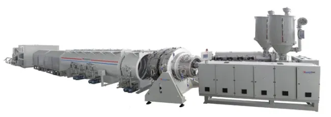HDPE Pipe Extrusion System for Urban Water Supply and Gas Distribution Networks