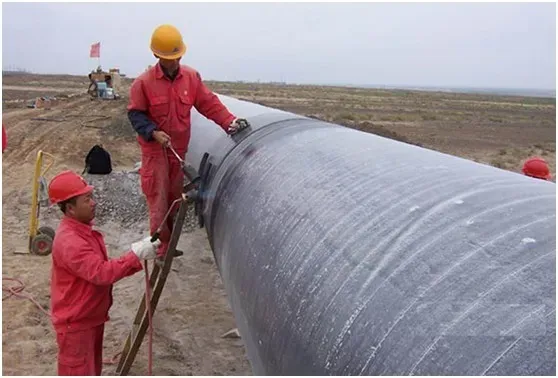 PE Heat Shrinkable Field Coating Material Sleeve for 3lpe Pipe Fittings