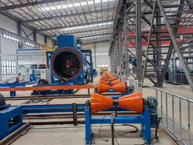 High-Efficiency Automatic Steel Pipe Internal Fbe External 2lpe 3lpe Anti-Corrosion Coating Line