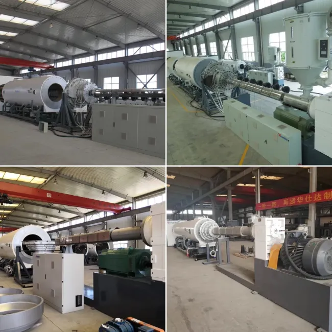 HDPE Outer Protection Pipe Extrusion Line for Underground Thermal Heating, Hot Water, and Gas Distribution Networks