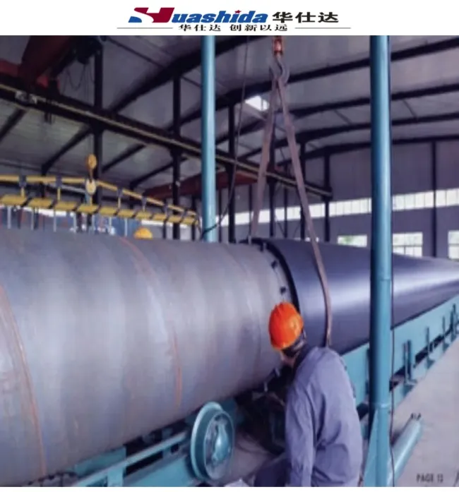 Automated Steel Tube Drag Chain Conveyor for Pre-Insulated Pipe Assembly with PE Pipes