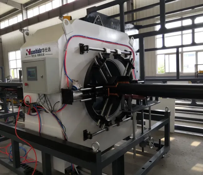 Automatic Plastic Tube Cutter for PE Pipe Production Line Cutting Machine System