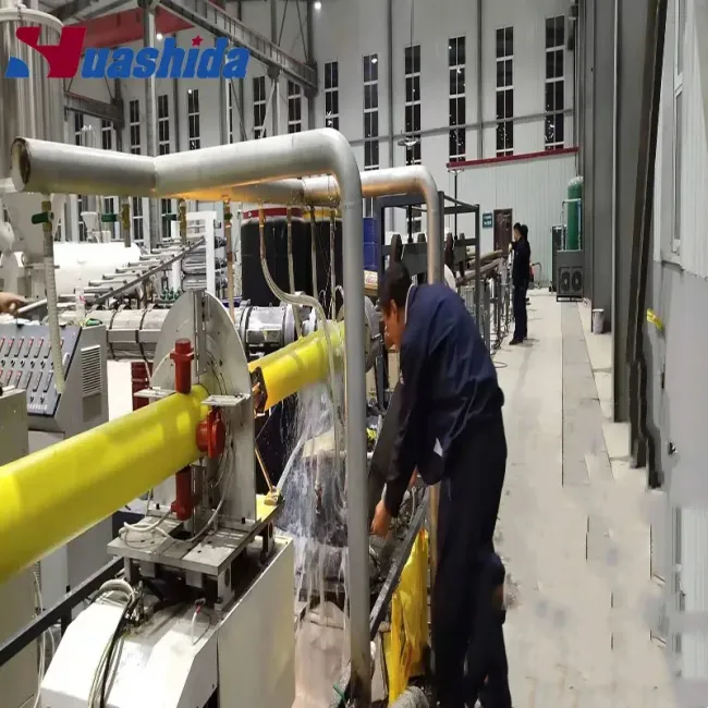 Automated One-Step Polyurethane Insulated Pipe Production Line for Buried Thermal Pipelines