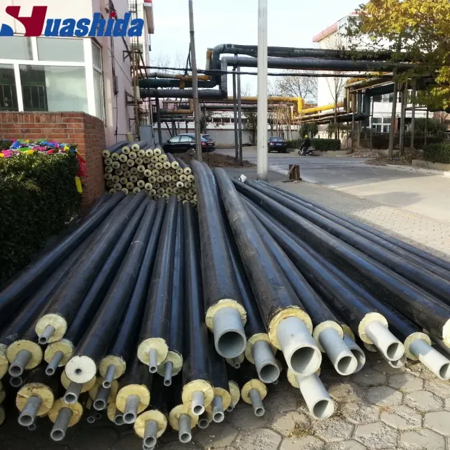 Pert / Pex Polyurethane Foam Insulation Pipe Making Machine